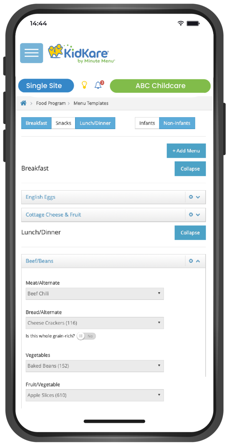 Most Trusted CACFP Software for Childcares - KidKare