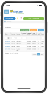 CACFP software - KidKare