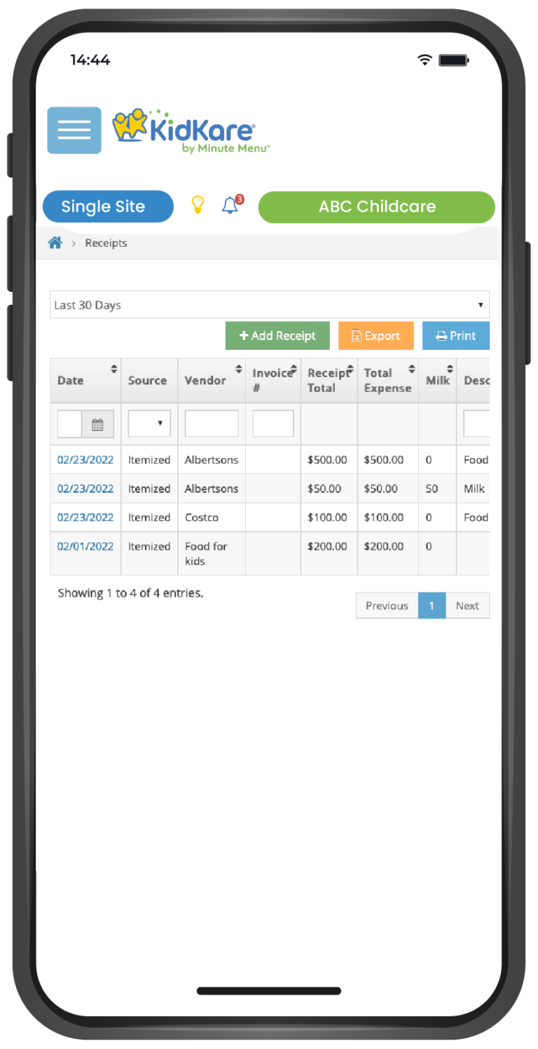 Most Trusted CACFP Software for Childcares - KidKare