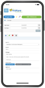 CACFP software - KidKare