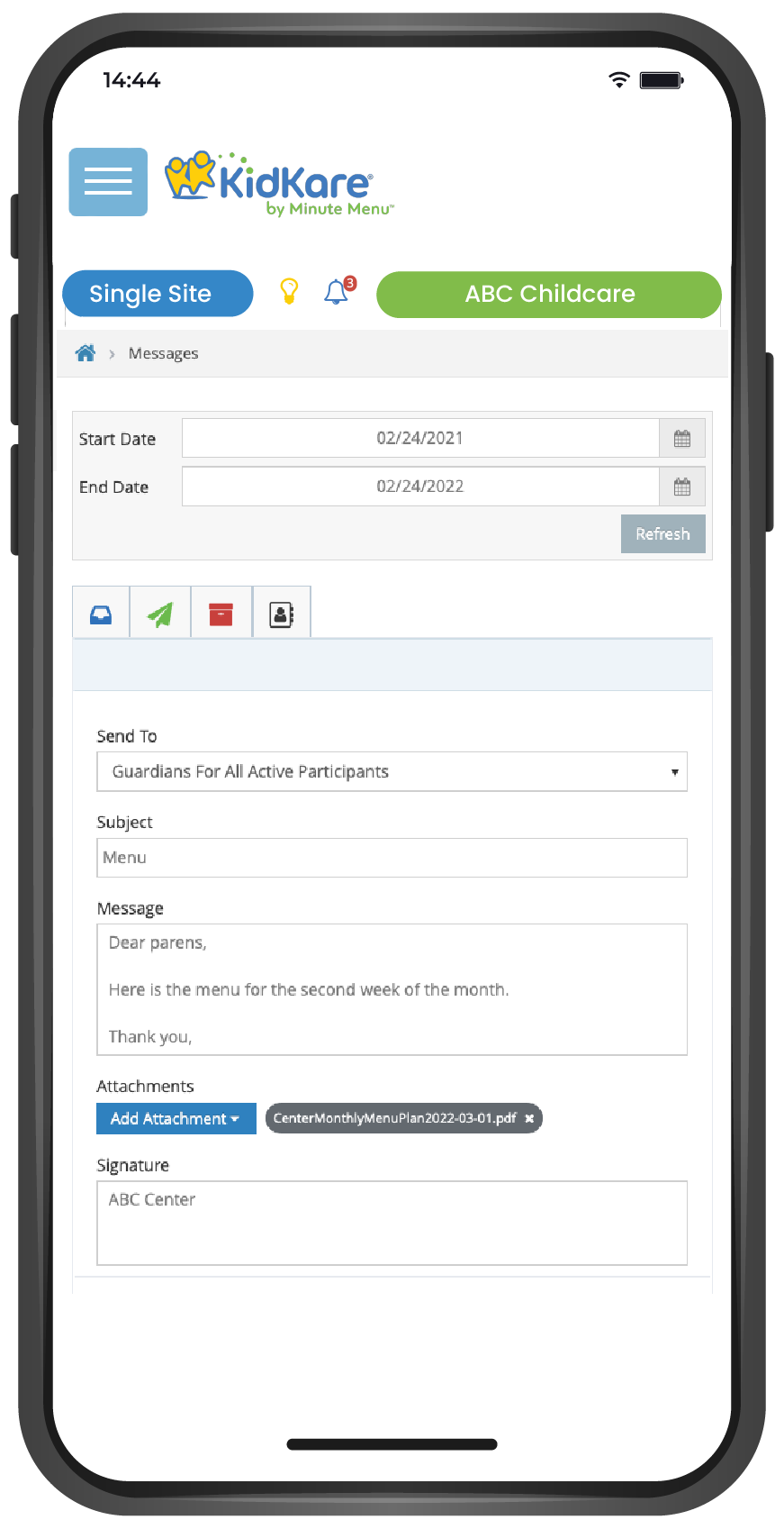 Most Trusted CACFP Software for Childcares - KidKare