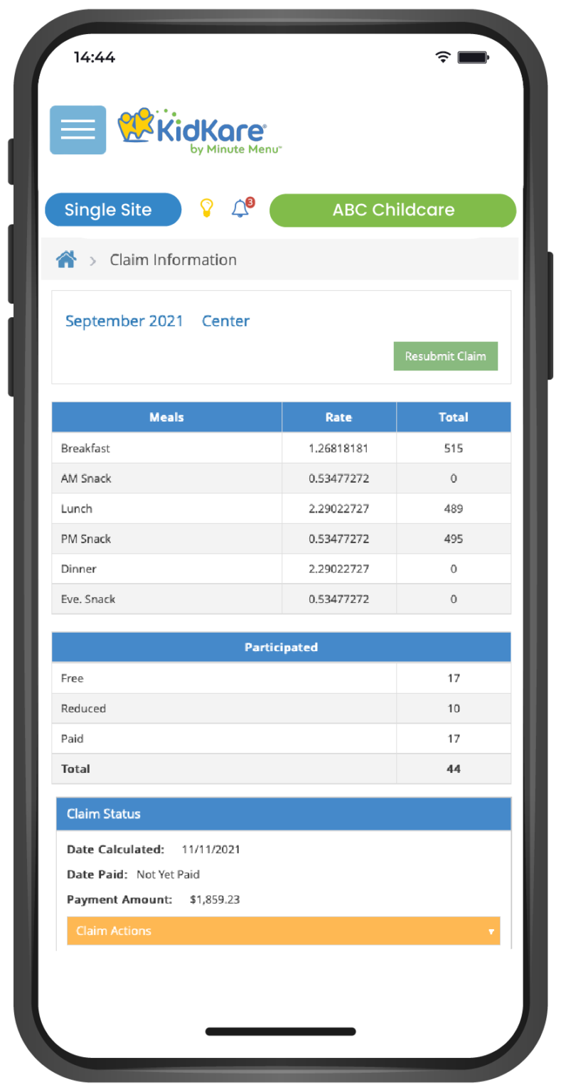 Most Trusted CACFP Software for Childcares - KidKare