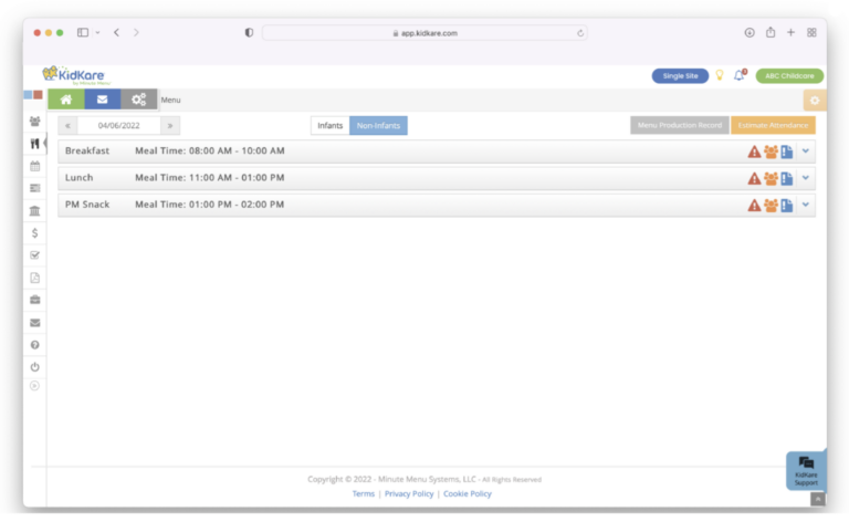 CBS Food Program - KidKare