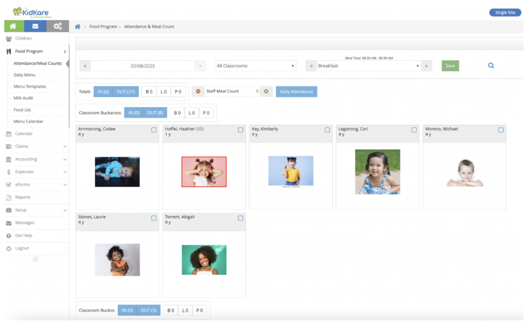 KidKare Food Program Software - Automate Your Claims Calculation