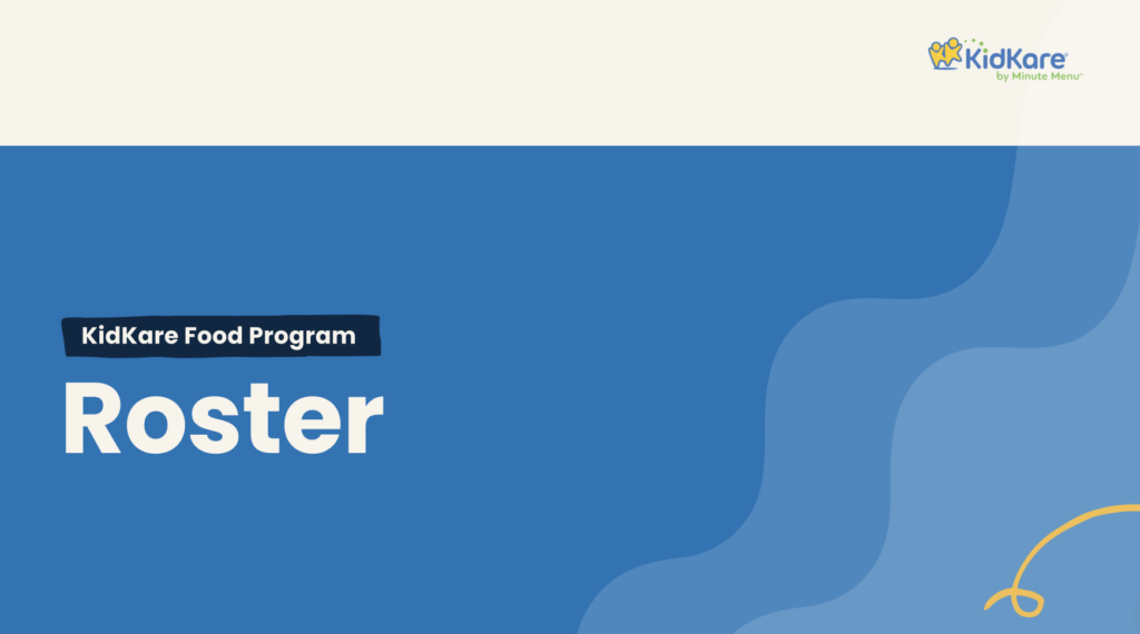 KidKare Food Program Trainings - KidKare