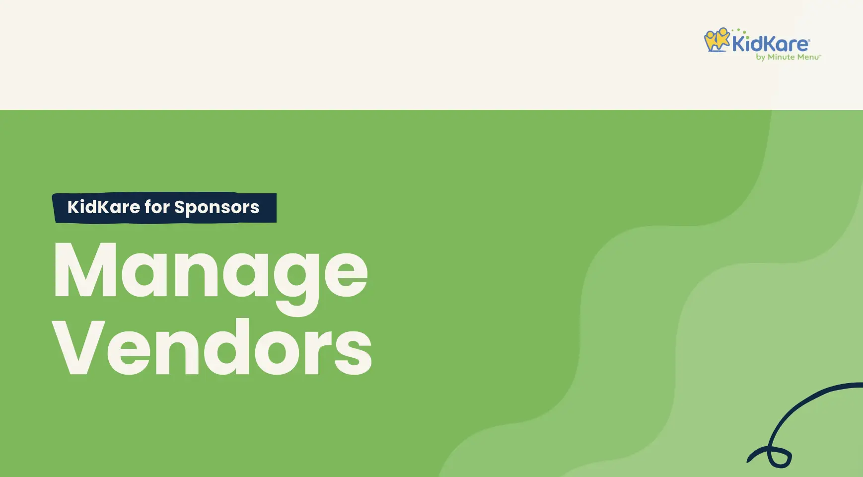 Sponsor of Centers Training - KidKare