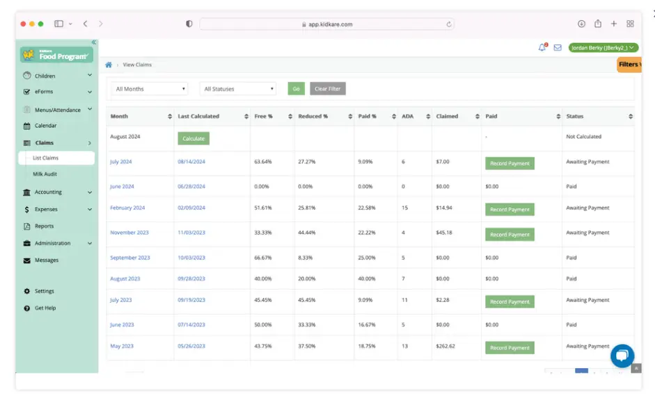 CBS Food Program - KidKare
